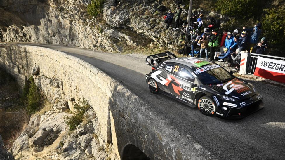 Elfyn Evans yn gorffen yn yr ail safle yn rali Monte Carlo - BBC Cymru Fyw