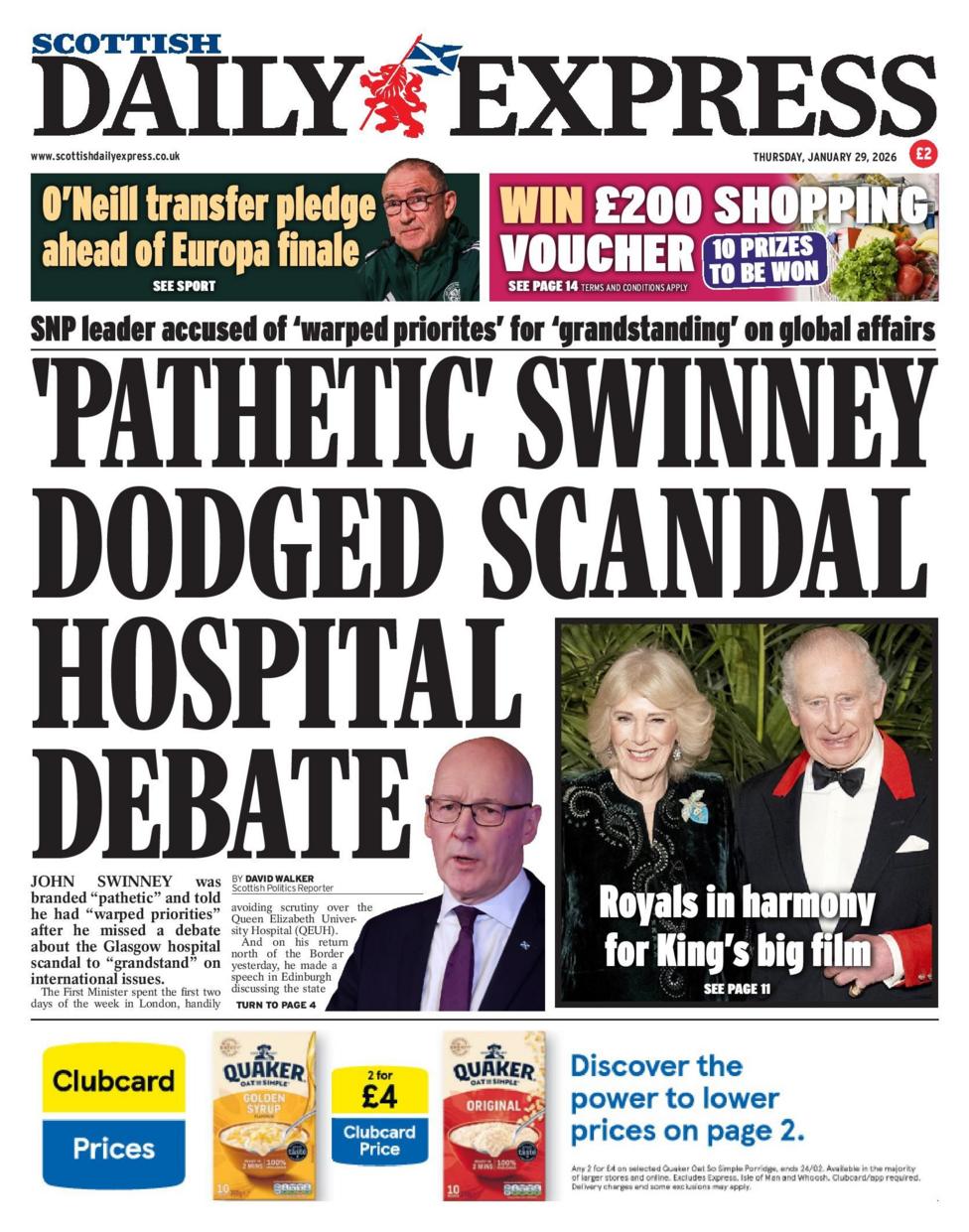 Scotland's papers: Iran 'countdown' and Fettes failed to protect pupils ...