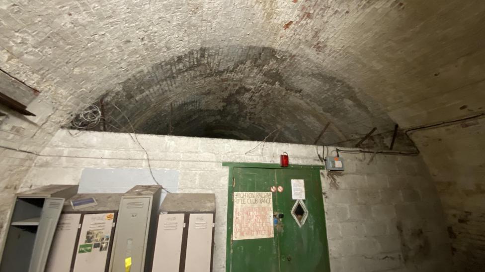 Brighton: Seaside city's secrets hidden in underground tunnels - BBC News