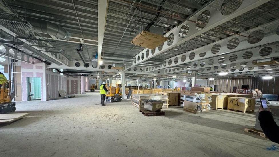 First look inside Leeds Bradford Airport's £100m expansion - BBC News
