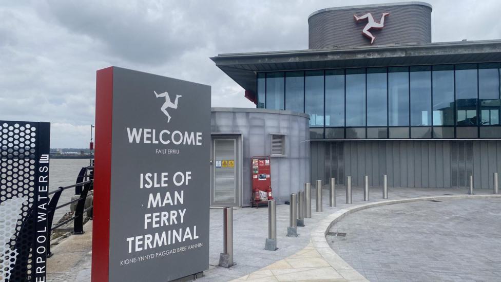 Isle of Man ferry terminal officially opens in Liverpool - BBC News