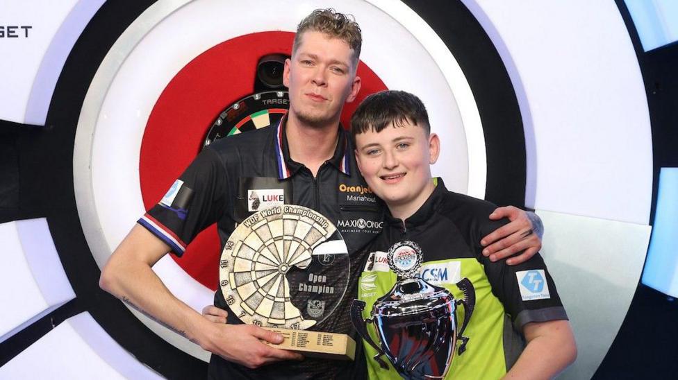 Teenager Mitchell Lawrie beaten by Jimmy van Schie in WDF World ...