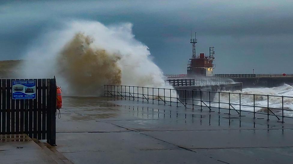 East of England strong wind weather warning as Storm Bert arrives - BBC ...
