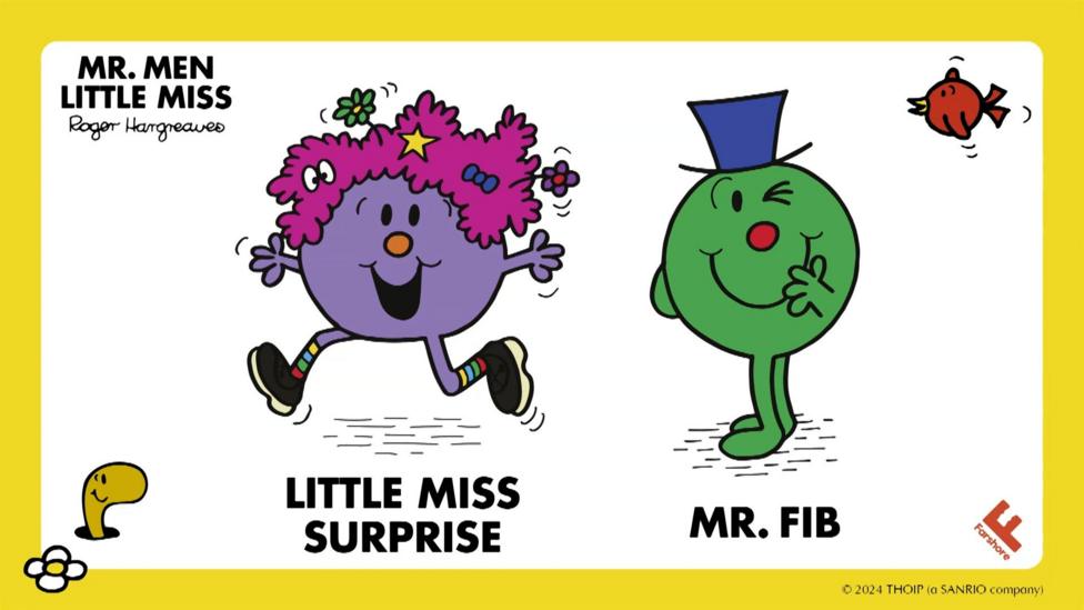 Mr Men and Little Miss: Two brand new characters revealed - BBC Newsround