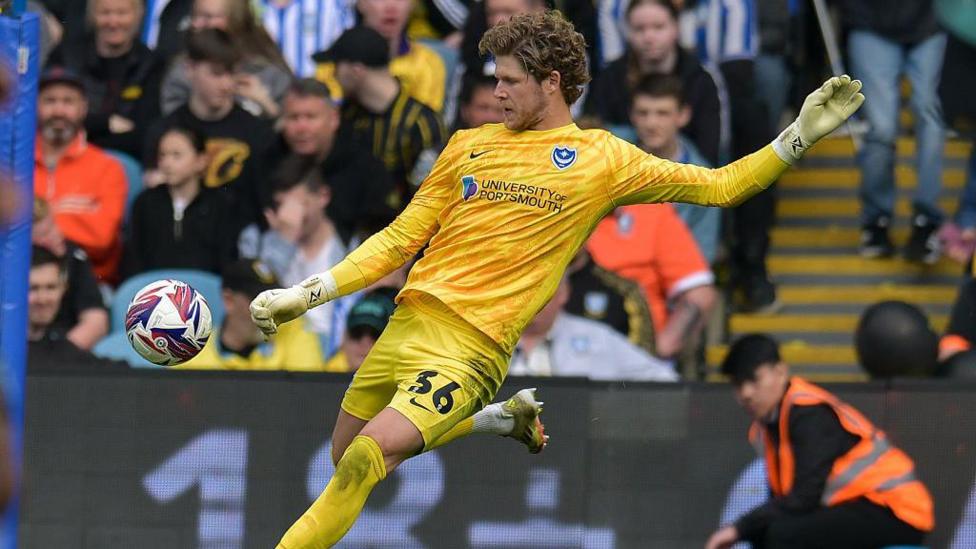 Ben Killip: Portsmouth goalkeeper signs new two-year contract - BBC Sport