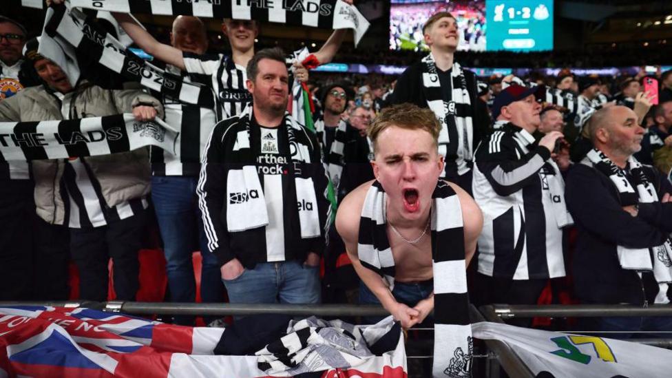 Carabao Cup: Best pictures of Newcastle United's Wembley trophy win ...