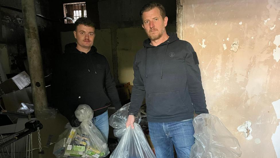 Millions of vapes seized in England as illegal trade targeted - BBC News