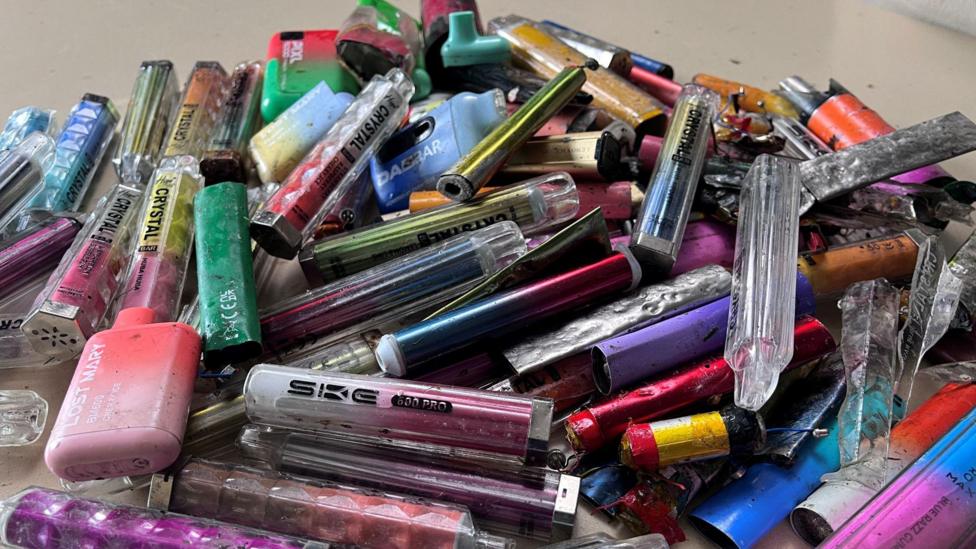 The influencer whose tweet led to a ban on disposable vapes - BBC News