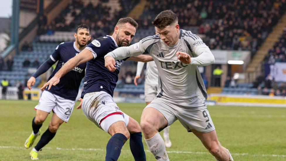Dundee 1-2 Aberdeen: Key stats - BBC Sport