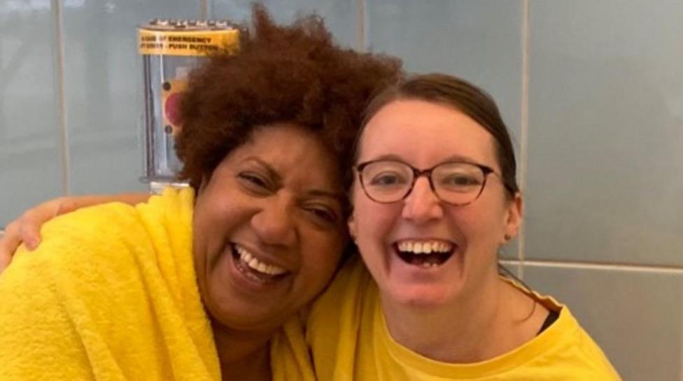 BBC Radio WM takes on 24-hour swimming challenge - BBC News