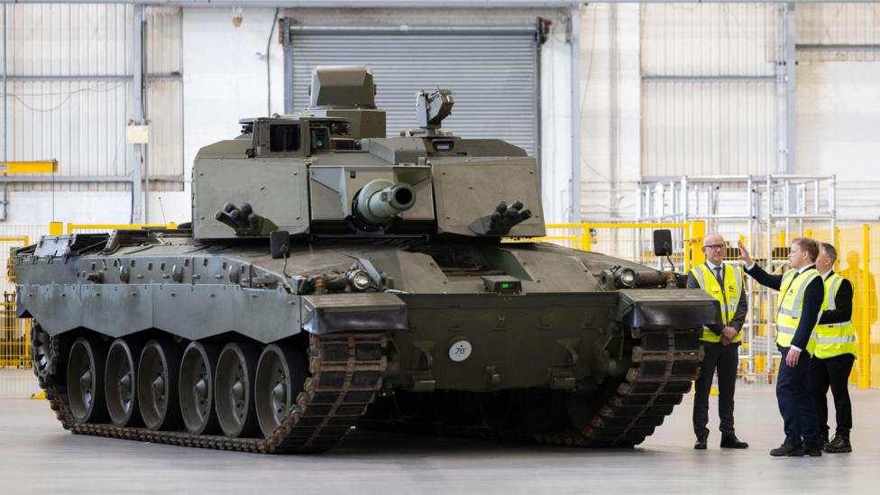 UK's most lethal tank rolls off the production lines - BBC News