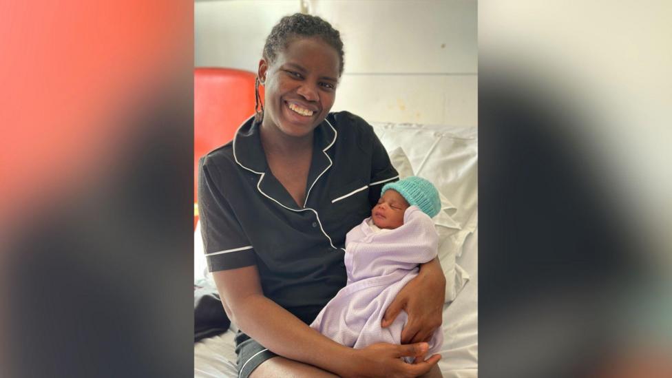 Bournemouth's new BEACH maternity unit welcomes first baby - BBC News