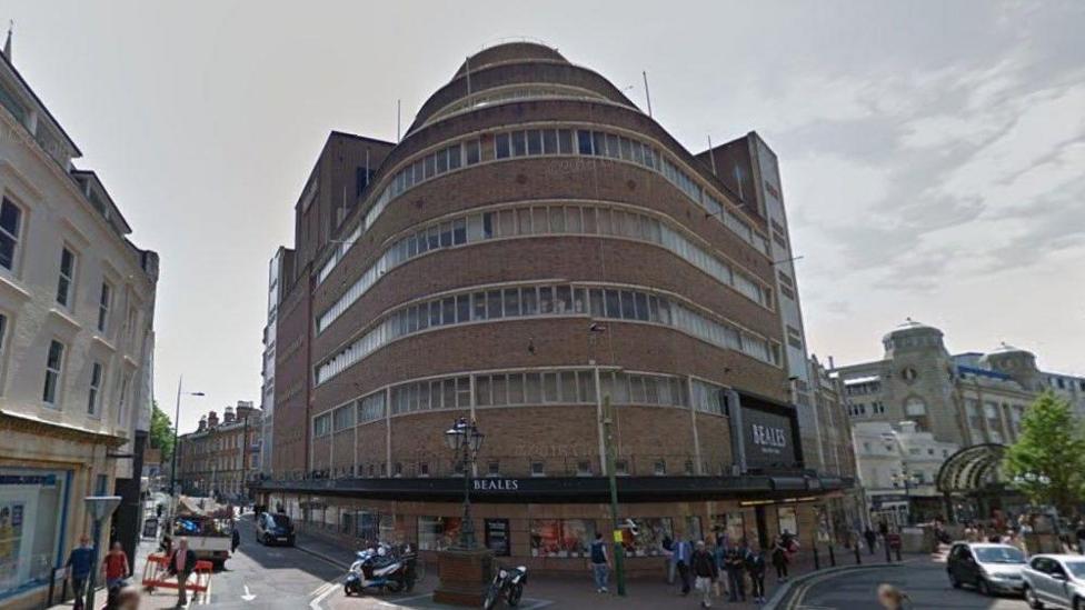 Bournemouth: Approval recommended for 'iconic' Beales building - BBC News