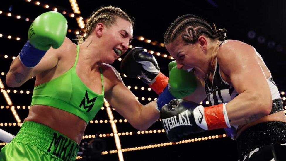 Mikaela Mayer vs Sandy Ryan: WBO welterweight champion on Sandy Ryan ...