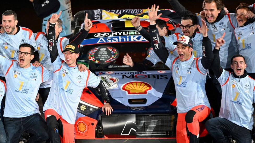 World Rally Championship: Elfyn Evans wins in Japan as Thierry Neuville ...