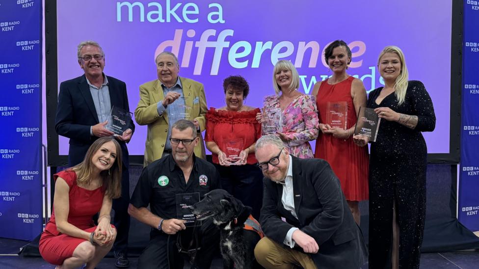 Make a Difference Awards: Surrey and Sussex heroes honoured - BBC News
