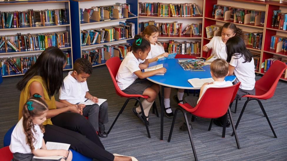 Libraries for every primary school in England, says government - BBC ...