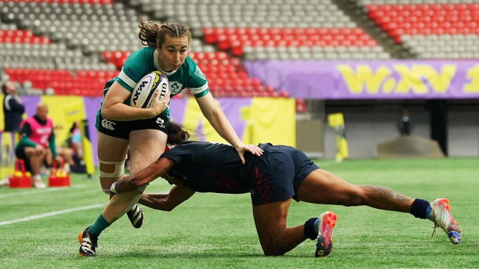 WXV1: USA 14-26 Ireland - Four-try Ireland finish campaign with win ...