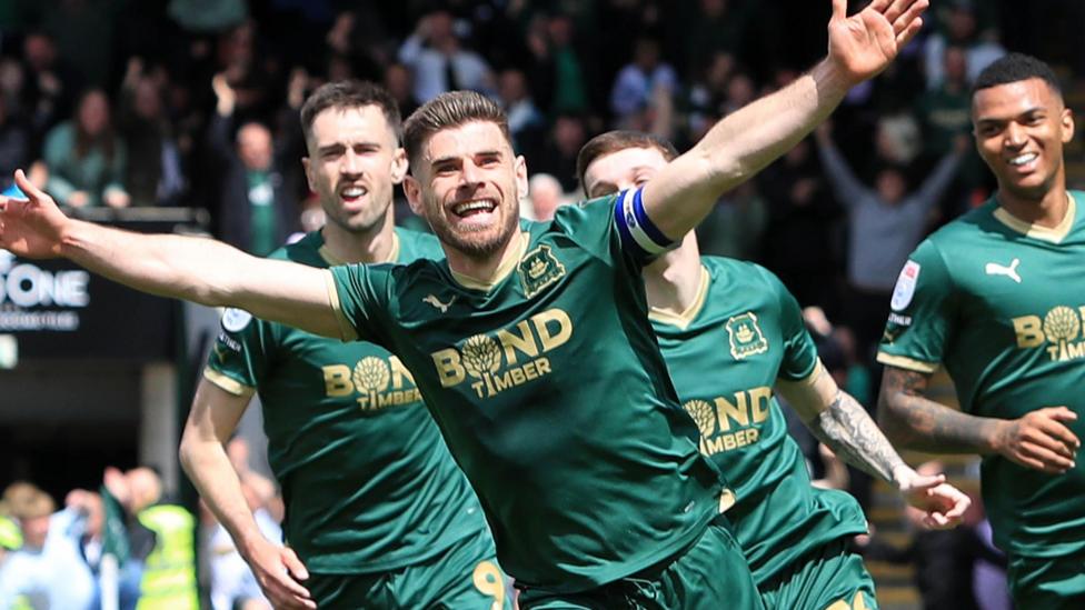 Joe Edwards: Plymouth Argyle captain close to return from injury - BBC ...