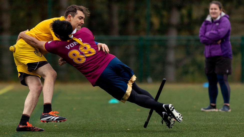 How Harry Potter's Quidditch became a real-life sport - BBC News