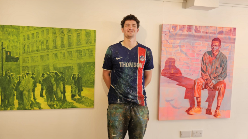 First island exhibition for Jersey artist - BBC News