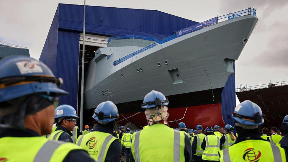 Boom time for Scottish shipbuilding - thanks to Putin - BBC News