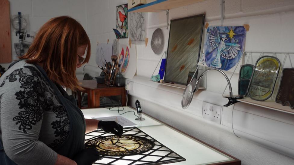Cheltenham grandfather becomes TikTok star with viral stained glass ...