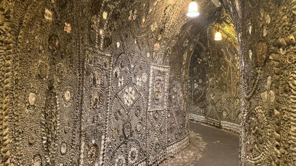 Artist's intricate work to restore historic Margate's Shell Grotto ...