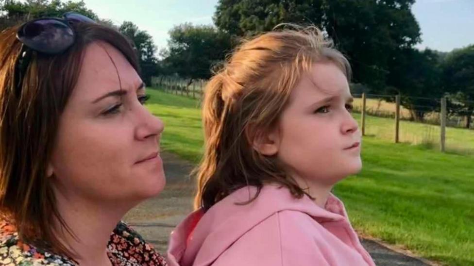 Gwynedd: Mum's heartbreak over daughter's 'family-destroying' disease ...