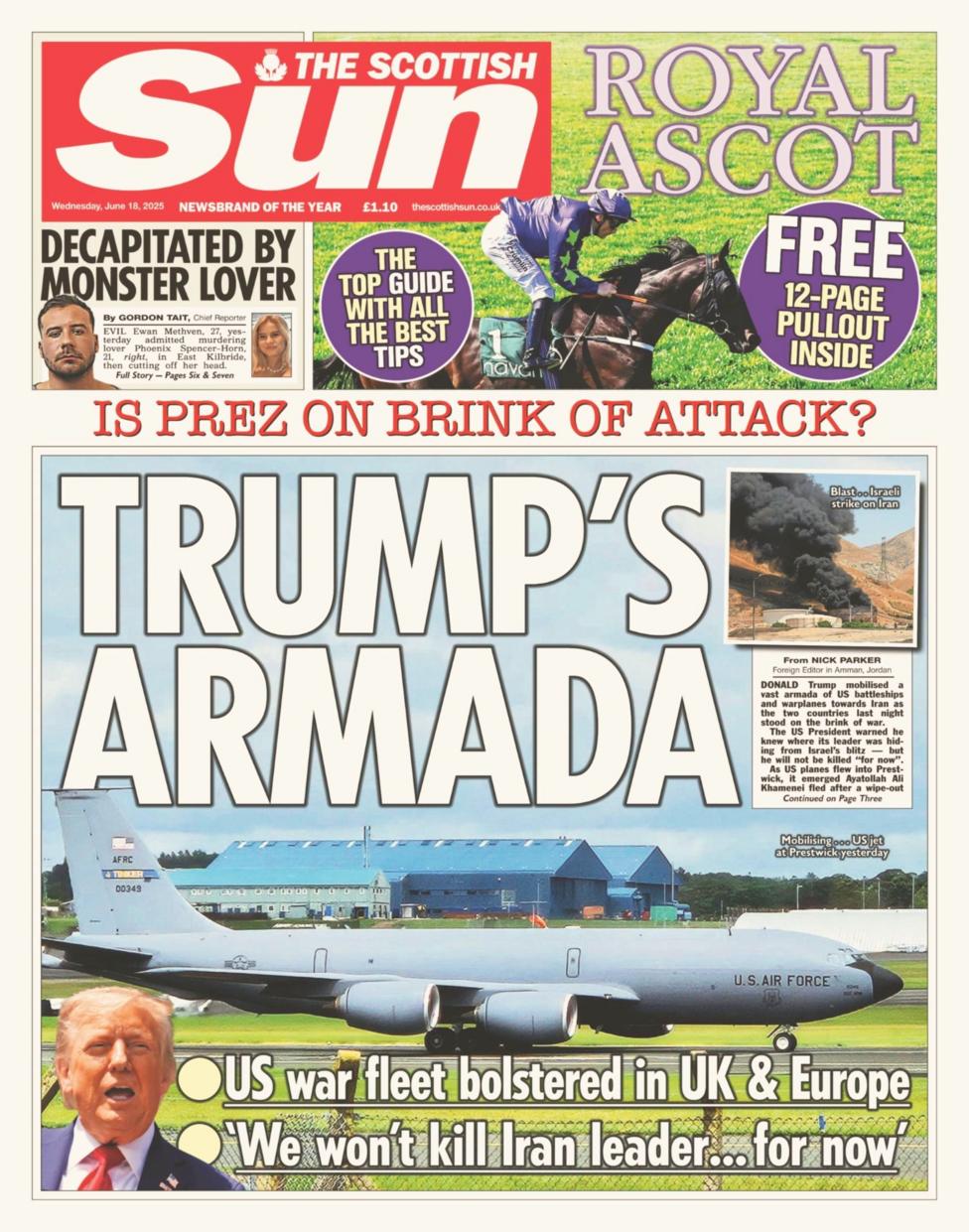 Scotland's papers: School violence and football pyro crackdown - BBC News