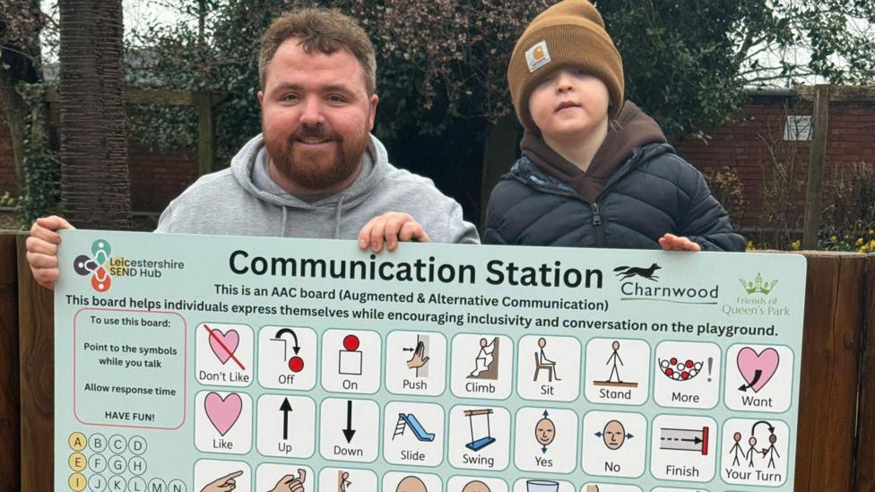 Communication aids to be rolled out to more playgrounds - BBC News