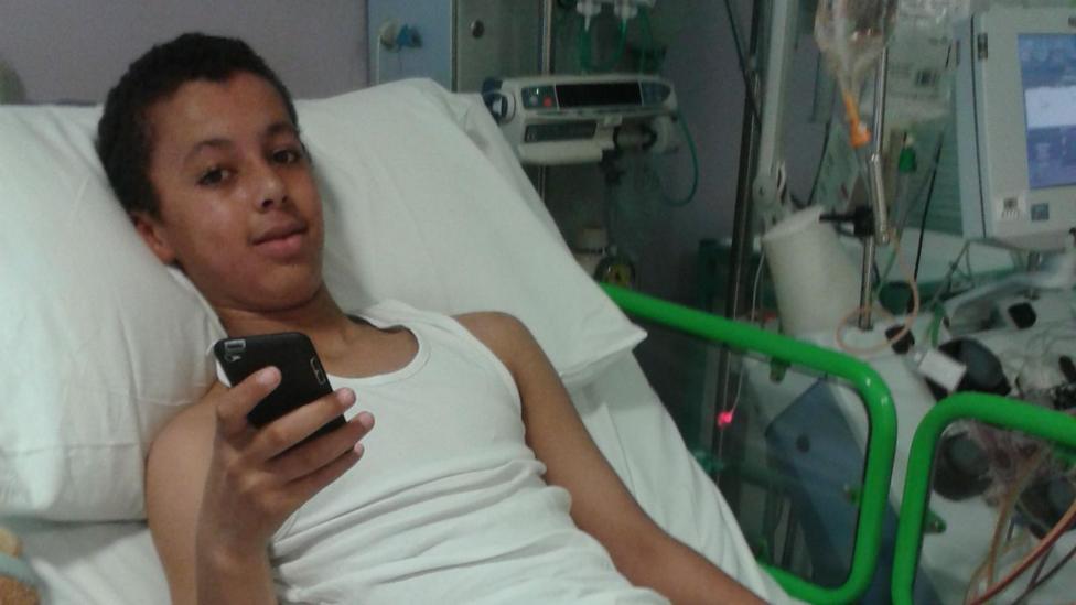 Son saves dad twice with bone marrow and kidney donations - BBC News
