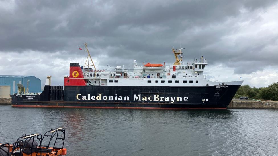 New Turkish-built CalMac ferry delayed by two months - BBC News