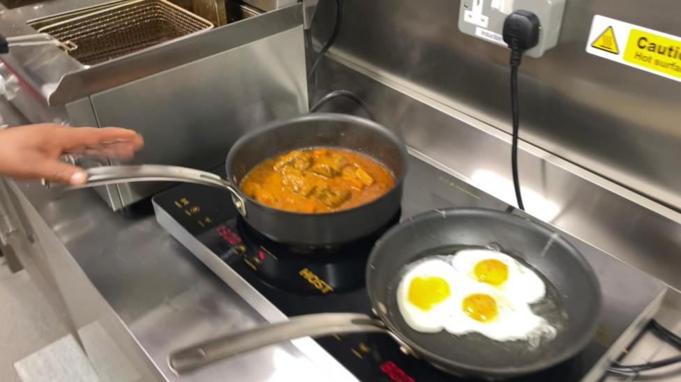 Hanley cafe tackles knife crime from the kitchen - BBC News