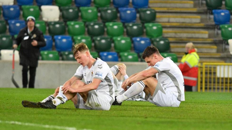 Irish Cup: Cliftonville 'fully deserved' semi-final win - Bailie - BBC ...