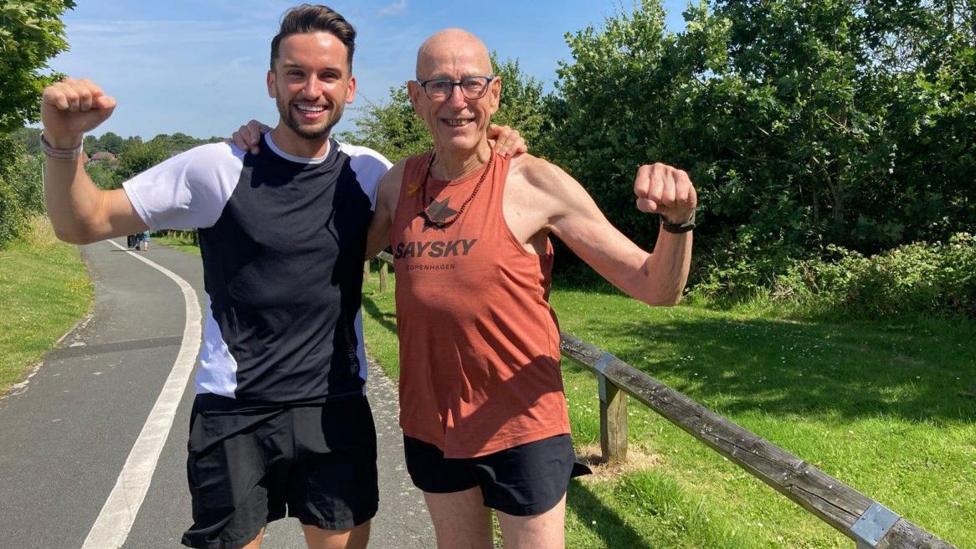 Everyone can do it - 83-year-old Broseley runner - BBC News