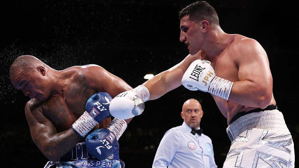 Wardley vs Huni: Fabio Wardley stuns Justis with 10th-round knockout ...