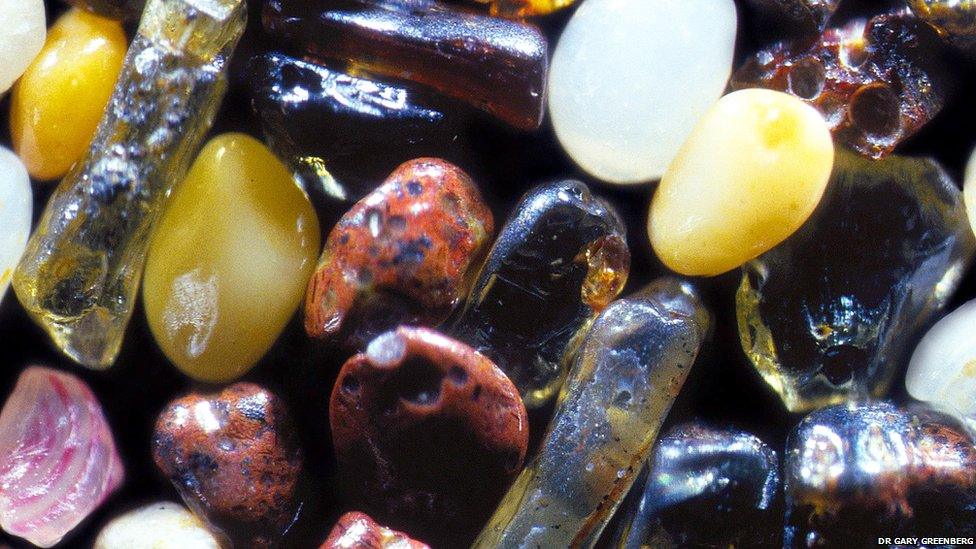 Mega close-up pictures of sand! - BBC Newsround