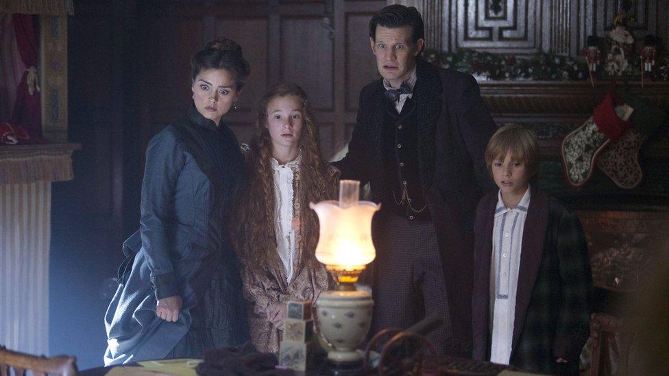 Doctor Who Christmas special, The Snowmen - new pictures - BBC Newsround