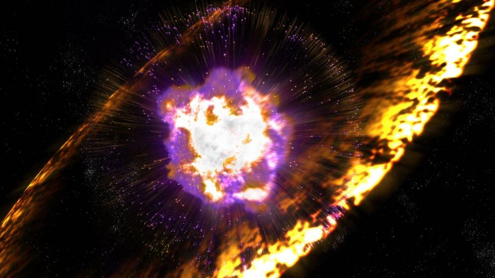 Exploding stars left recent, radioactive mark on Earth - BBC News