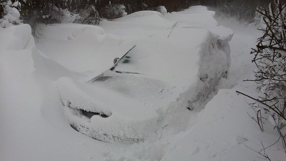 Your photos of the recent snow - BBC Weather