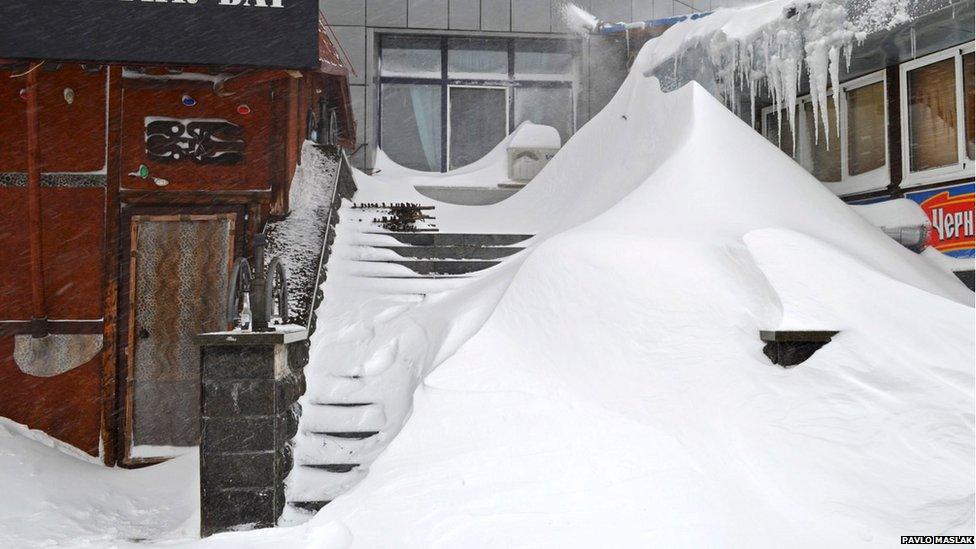 Snow in Europe: your pictures - BBC News