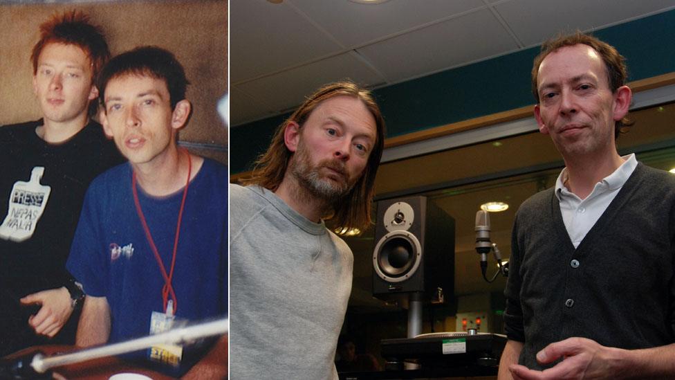 In pictures: Steve Lamacq's 20 years on air - BBC News