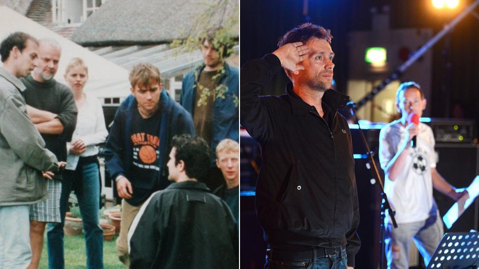 In pictures: Steve Lamacq's 20 years on air - BBC News