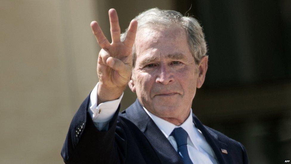 In pictures: Opening of George W Bush Library - BBC News