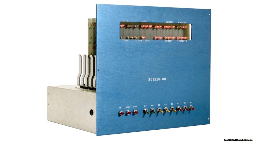 Apple, Pascal and Enigma: 350 years of technology on sale - BBC News