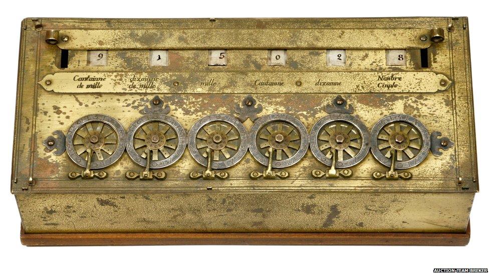 Apple, Pascal and Enigma: 350 years of technology on sale - BBC News