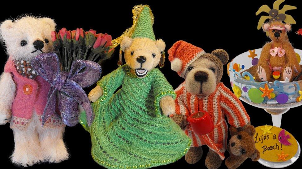 In pictures: National Teddy Bear Artists Awards - BBC News