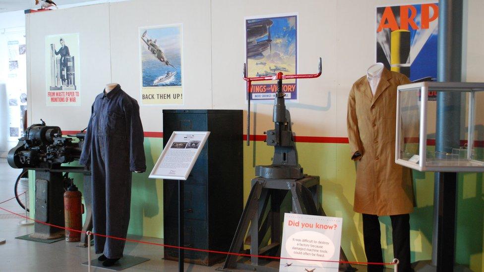 Coventry's war factories remembered at exhibition - BBC News