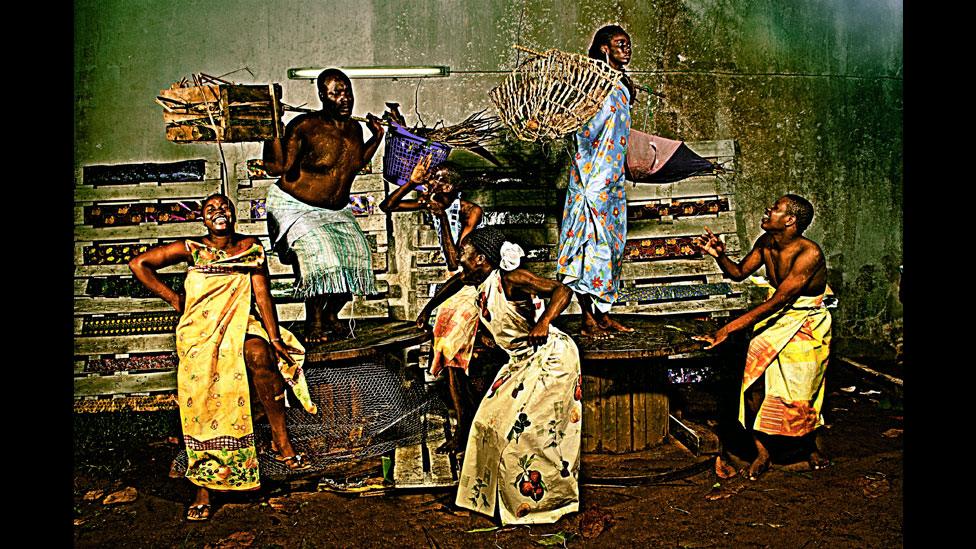 In pictures: Putting African art on the map - BBC News